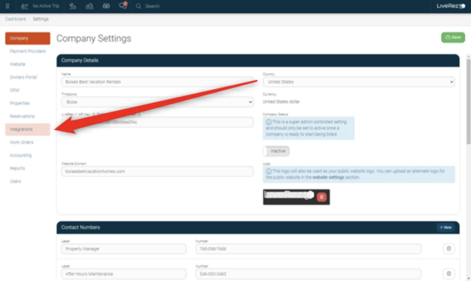 LiveRez Ignite Integration Instructions – Sojo